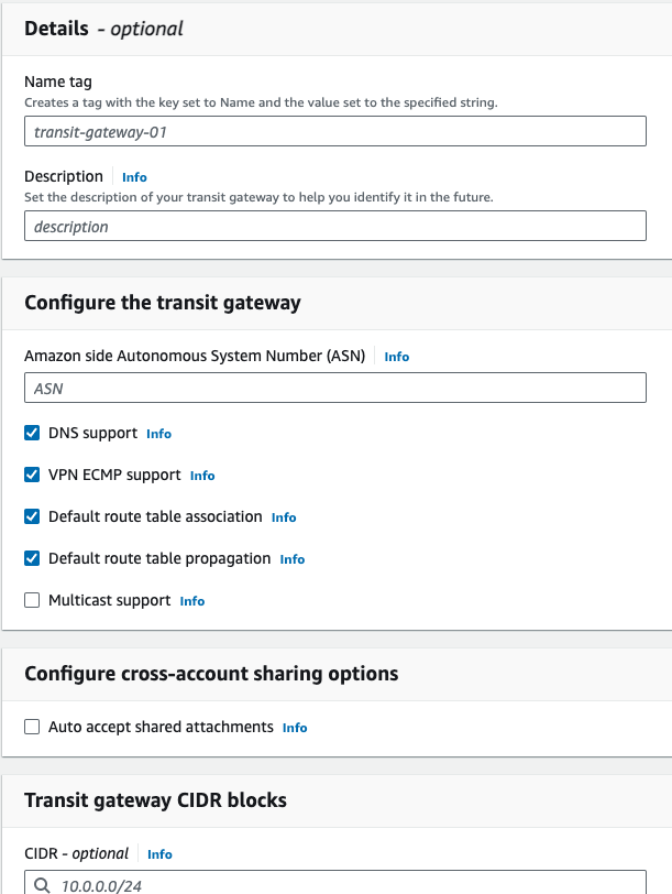 TNSR High-Performance Router & VPN Concentrator in AWS with Transit Gateway