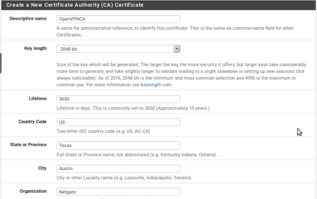 FreeRadius on pfSense software for Two Factor Authentication
