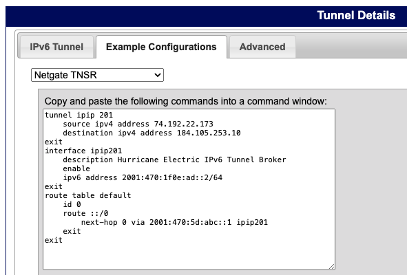 Hurricane Electric Adds TNSR Software to its Tunnel Broker Service